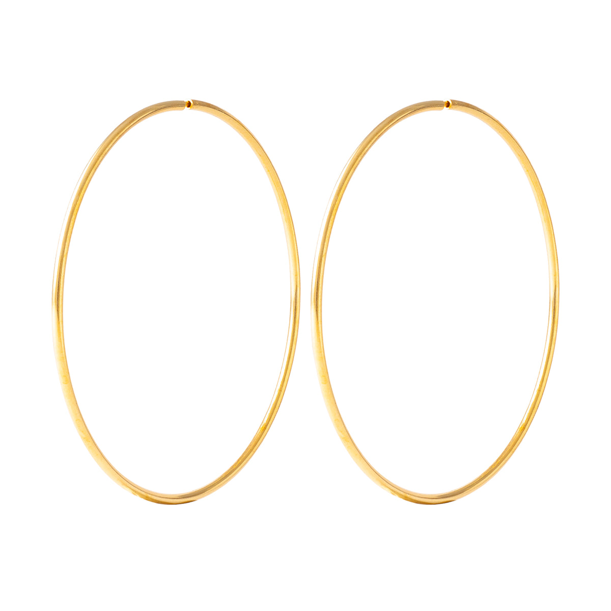 GOLD THREAD HOOPS | LOEL