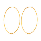 GOLD THREAD HOOPS | LOEL